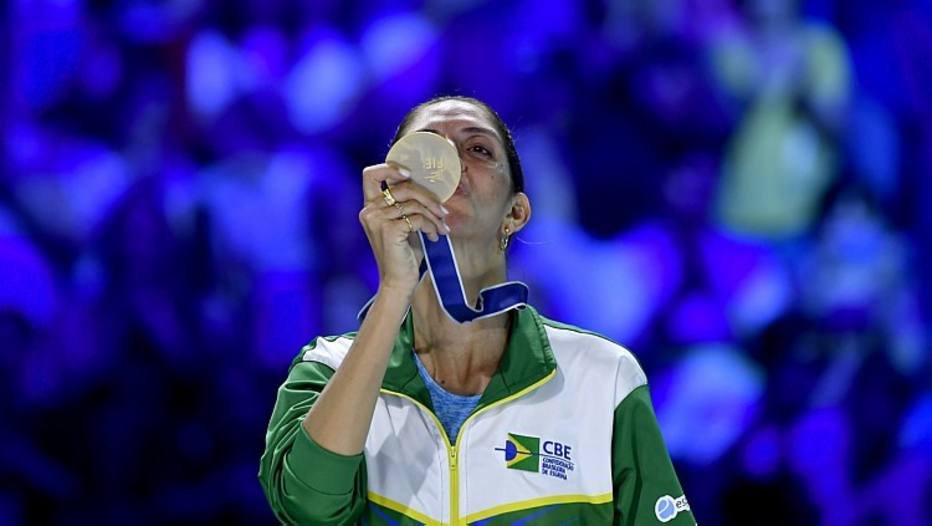 Nathalie fatura primeiro ouro do Brasil na história do Mundial de ...
