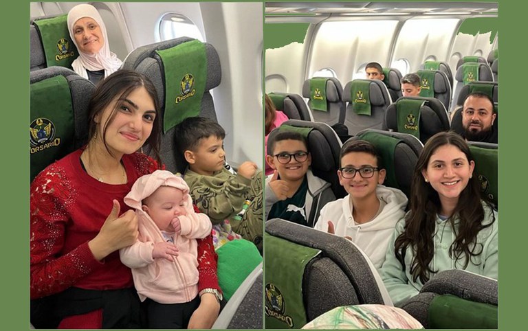Segundo voo com brasileiros e familiares resgatados do Líbano chega com ... Segundo voo com brasileiros e familiares resgatados do Líbano chega com ...